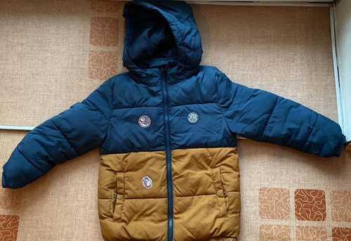 Куртка детская для мальчиков зимний пуховик 6-7лет