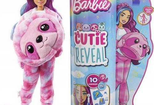 Кукла Barbie cutie reveal Ленивец