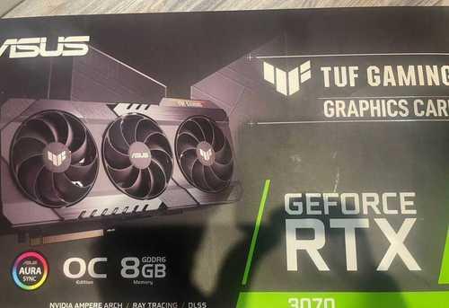 Видеокарта Asus RTX 3070 TUF Gaming OC