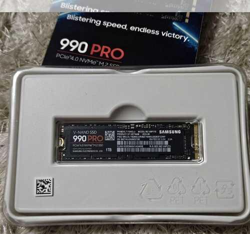 SSD M.2 Samsung 990 PRO 1TB (Новый)