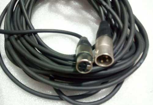Cordial XLR кабель NC3MXX NC3FX 6 метров папа мама