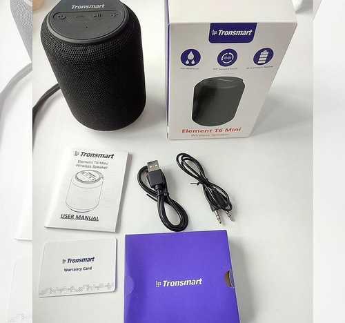 Колонка блютуз Tronsmart Element T6 Mini 10Вт IPX6