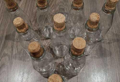 Бутылки стеклянные с пробкой 300мл