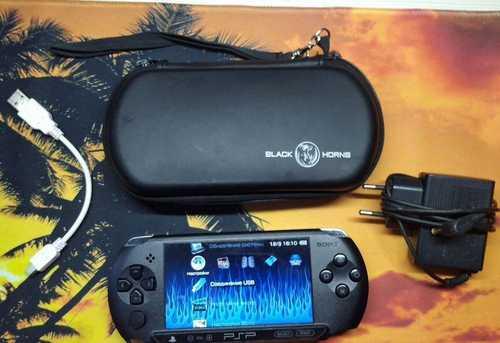 Sony PSP E1008 Street прошита 32GB-50 игр