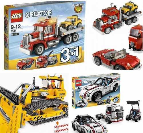 Lego Creator 7347, 7685, 4993