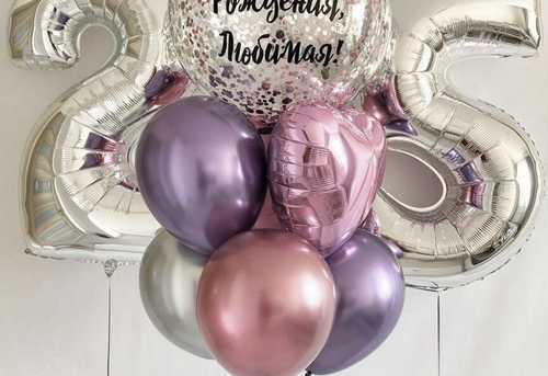 Воздушные шары ко дню рождения