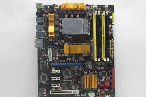 Мат. плата S-775 asus P5QD turbo (iP45/sata raid/S