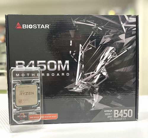 Комплект Ryzen 5 5500/Biostat B450MHP