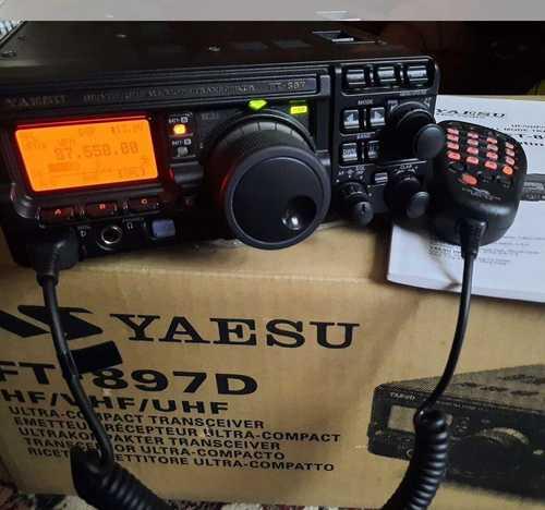 Кв трансивер рации Yaesu FT-897 D