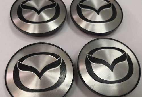 4шт Mazda колпаки для литых дисков R09 хром