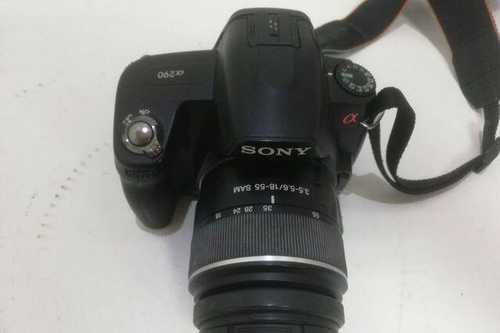 Фотоаппарат зеркальный Sony Alpha dslr-A230