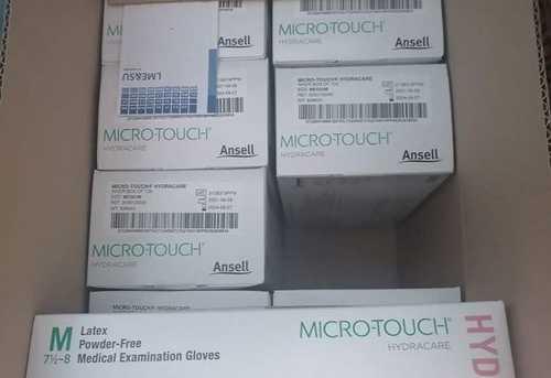 Перчатки латексные Ansell Micro-Touch Hydrecare