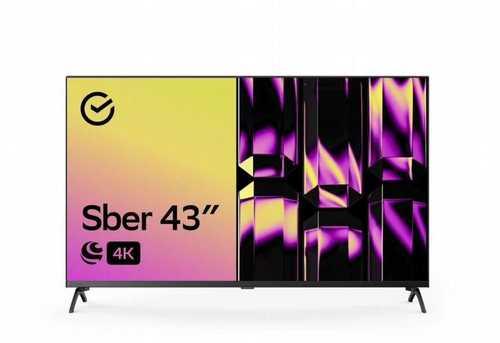 Телевизор Sber SDX-43U4123B, 43"(109 см), UHD 4K н