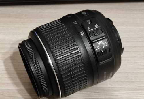 Объектив Nikon AF-S DX nikkor 18-55mm 1:3.5-5.6G V