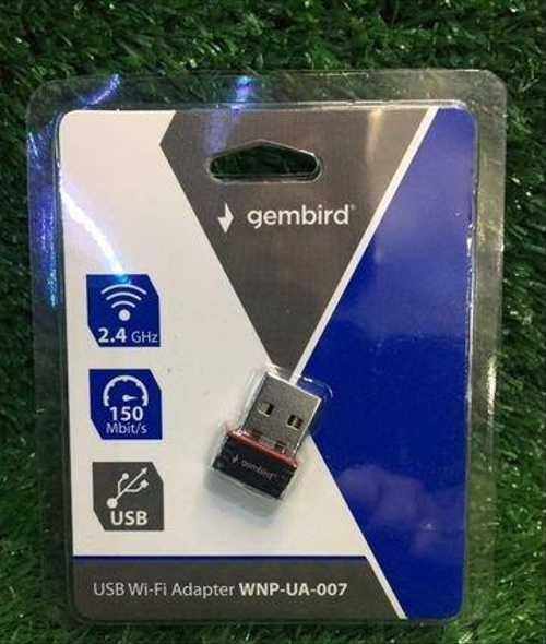Сетевой микро адаптер WiFi Gembird