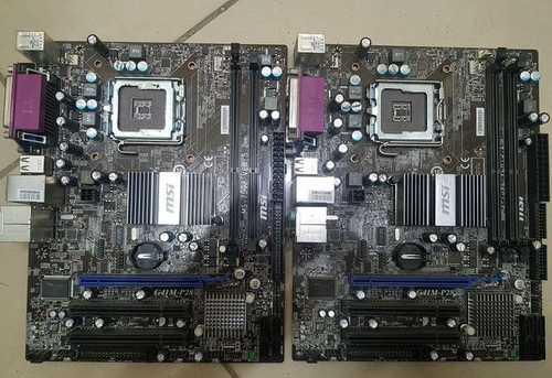 Материнки LGA775 DDR3 лот 8 штук