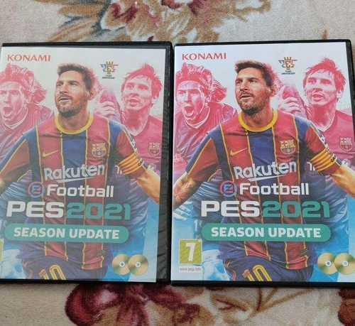 Диск с игрой PES2021