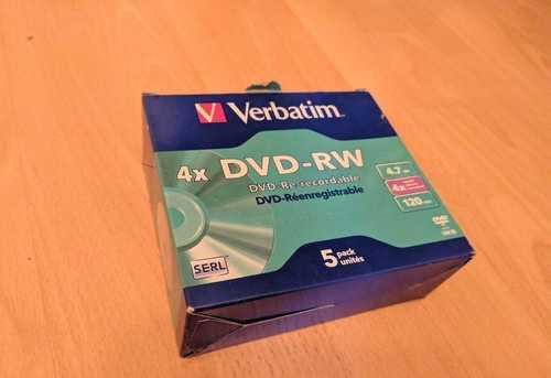 Диски Verbatim DVD+RW
