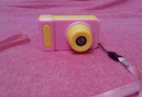 Детский цифровой фотоаппарат розовый