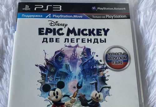 Игра Ps3 Disney Epic Mickey