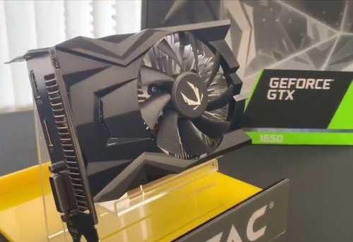 Видеокарта GTX 1650 zotac gaming 4 GB