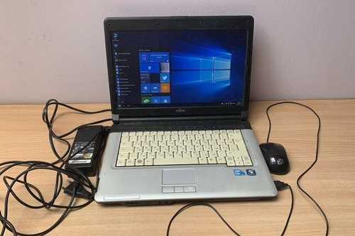 Ноутбук Fujitsu LifeBook S710 + мышь Клик 385М