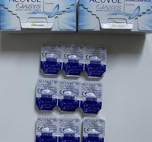 Линзы "Acuvue oasys" -5.00