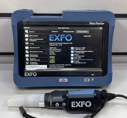 Видеомикроскоп для оптики exfo-410B с экраном