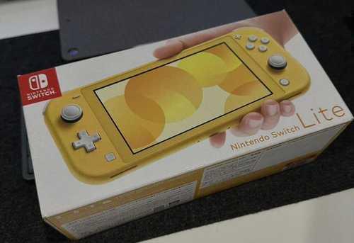 Новая Nintendo Switch Lite Yellow желтая