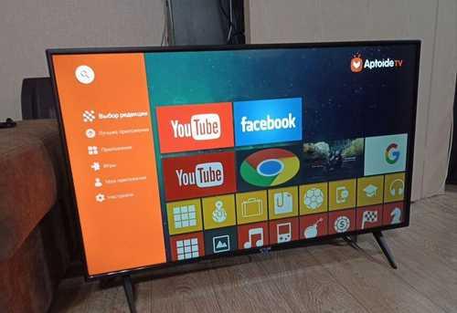 Телевизор Skyline 43 дюйма 110 см SMART TV Wi-Fi