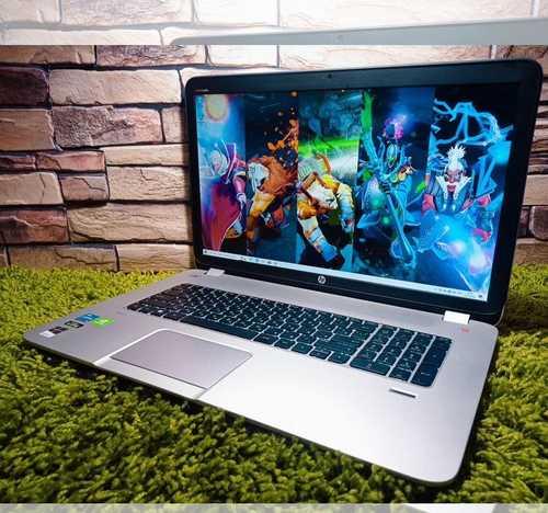 17" iPS Премиальный HP Core i5 16Gb 500SSD GeForce