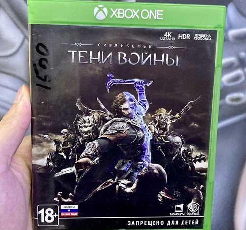 Диск Xbox one Тени Войны