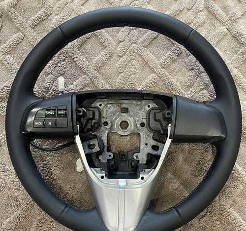 Руль перетянутый Mazda 3