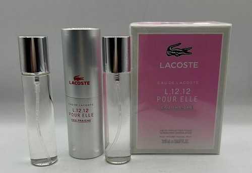 Lacoste l.12.12 pour elle eau fraiche 3 по 20 мл