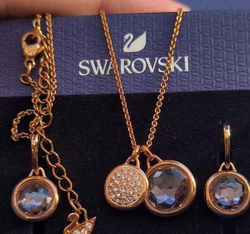 Серьги и кулон Swarovski