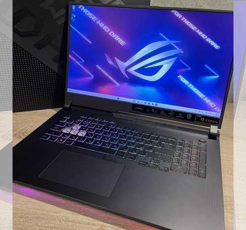 Игровой ноутбук asus rog strix G17, rtx 3060