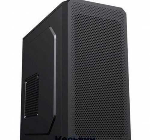 Foxline FL-707-FZ450R-U32 mATX case, black, w/PSU 450W 12cm, w/2xUSB3.0, w/pwr cord, w/o FAN