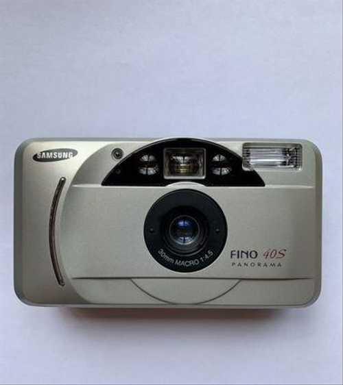 Отличный пленочный фотоаппарат Samsung Fino 40s