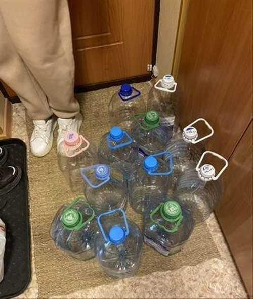 Бутылки пустые 5-ти литровые