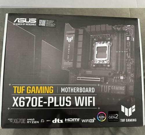 Материнская плата asus TUF gaming X670E-plus wifi