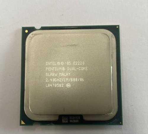 Процессор intel pentium dual-core e2220