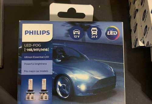 Лампы Philips H11/H8/H16 ultinon essential 6500K