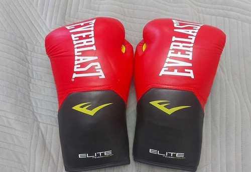 Боксерские перчатки everlast elite
