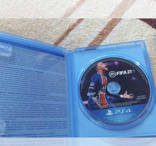 Игра на ps4 fifa 21