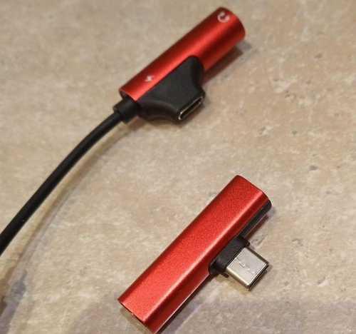 Адаптер для наушников с USB