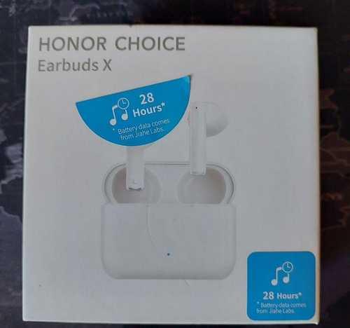 Наушники honor Choice Earbuds Х в отличном виде