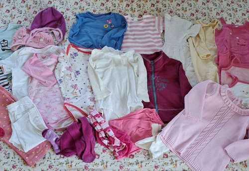 Пакет одежды 43 вещи для девочки 1,5-2 года