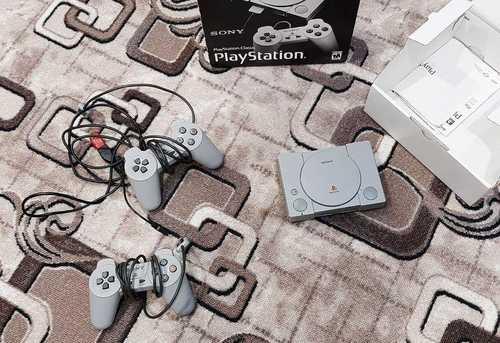 PlayStation Classic mini прошитая с кучей игр