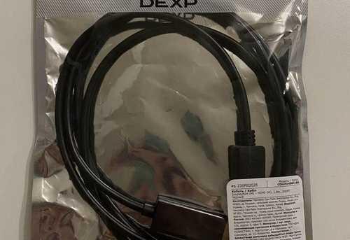 Кабель соединительный dexp DisplayPort - hdmi
