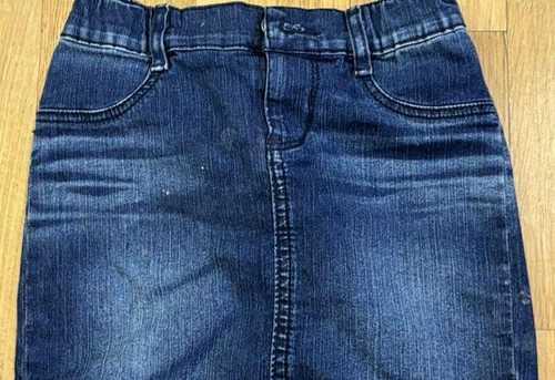 Юбка джинсовая для девочки 128